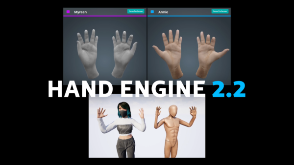 Hand Engine 2.2 - Live streaming with X-factor - StretchSense