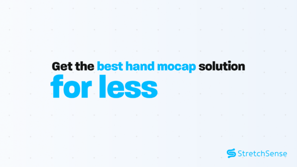 Premium hand motion capture solution - StretchSense